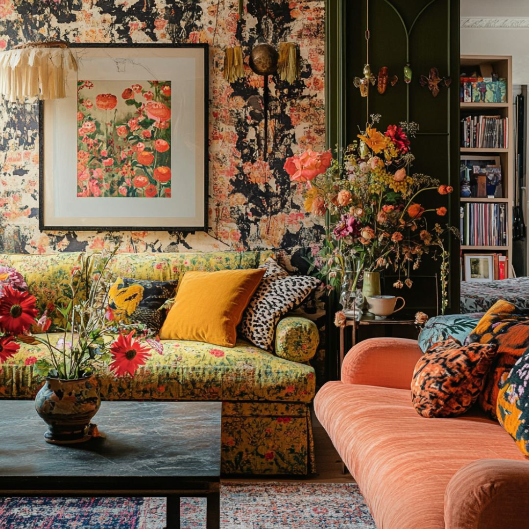 10 Maximalist Living Room Ideas: Transform Your Space with Bold Colors ...