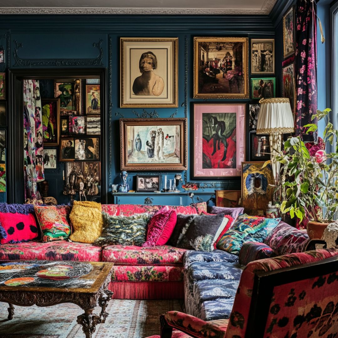 10 Maximalist Living Room Ideas: Transform Your Space with Bold Colors ...