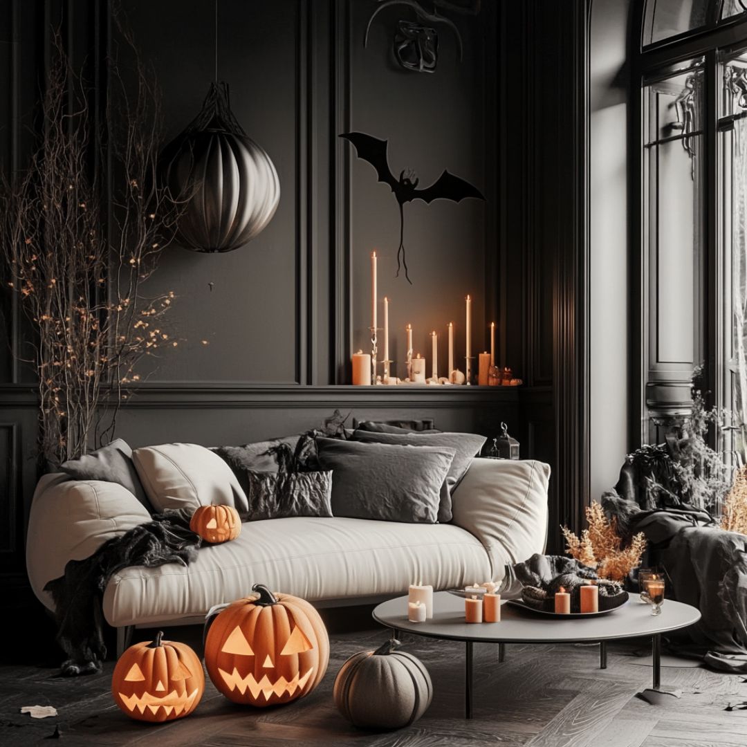 10 Halloween Living Room Ideas: Creative Decor Themes for a Spooky Yet ...