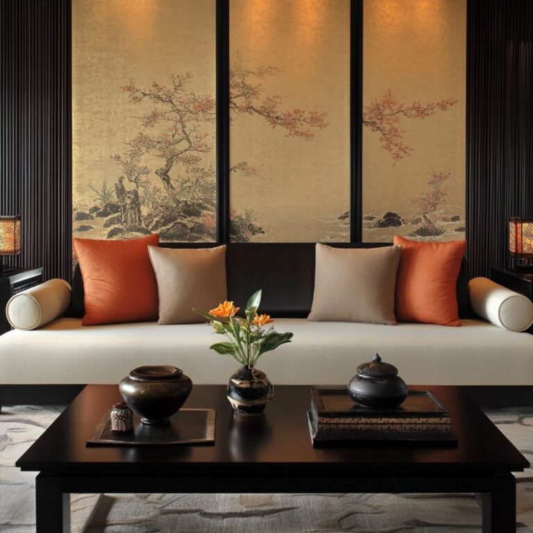 10 Asian Living Room Ideas: Transform Your Space into a Tranquil Oasis ...