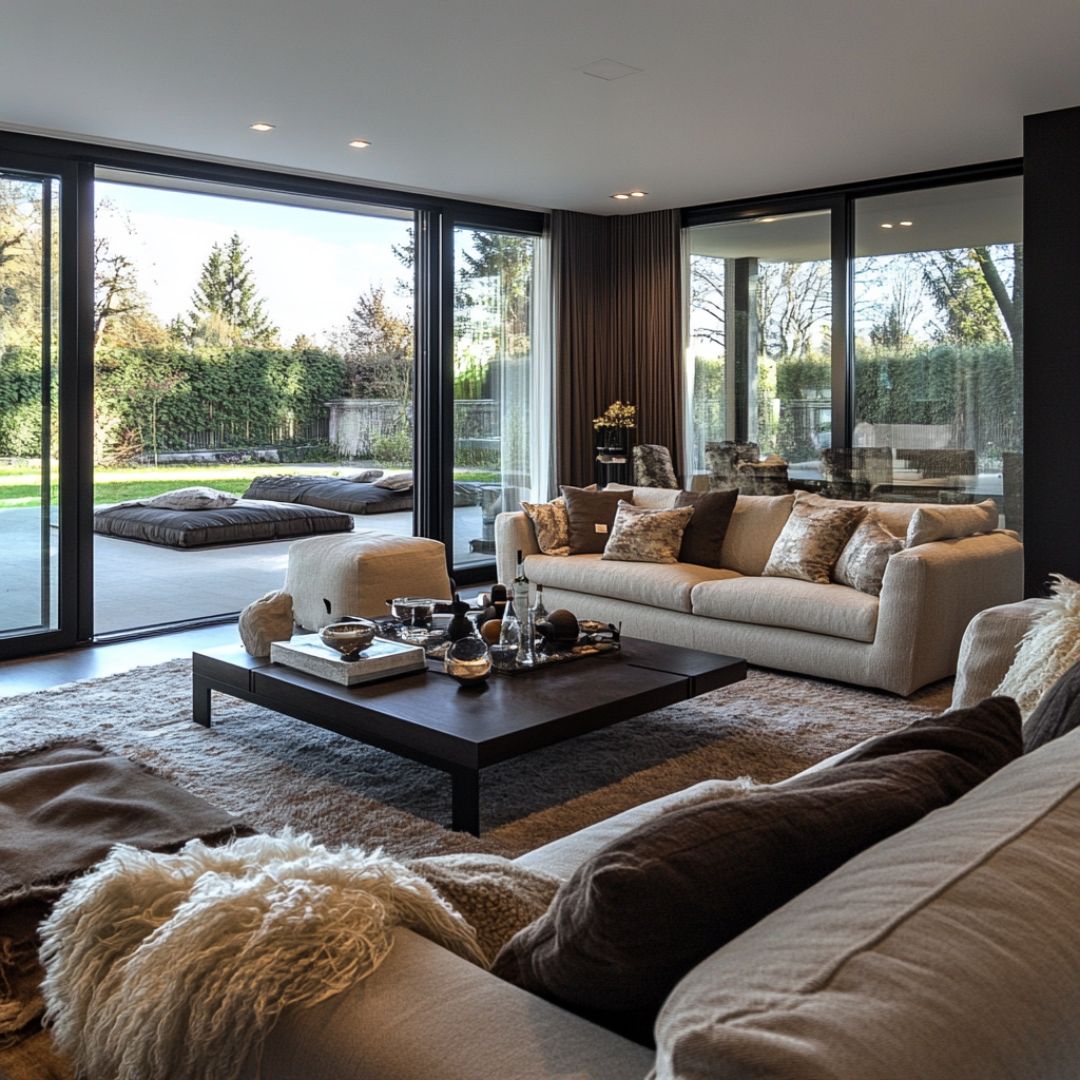 11 Contemporary Living Room Ideas: Blending Nature and Tech for Modern ...