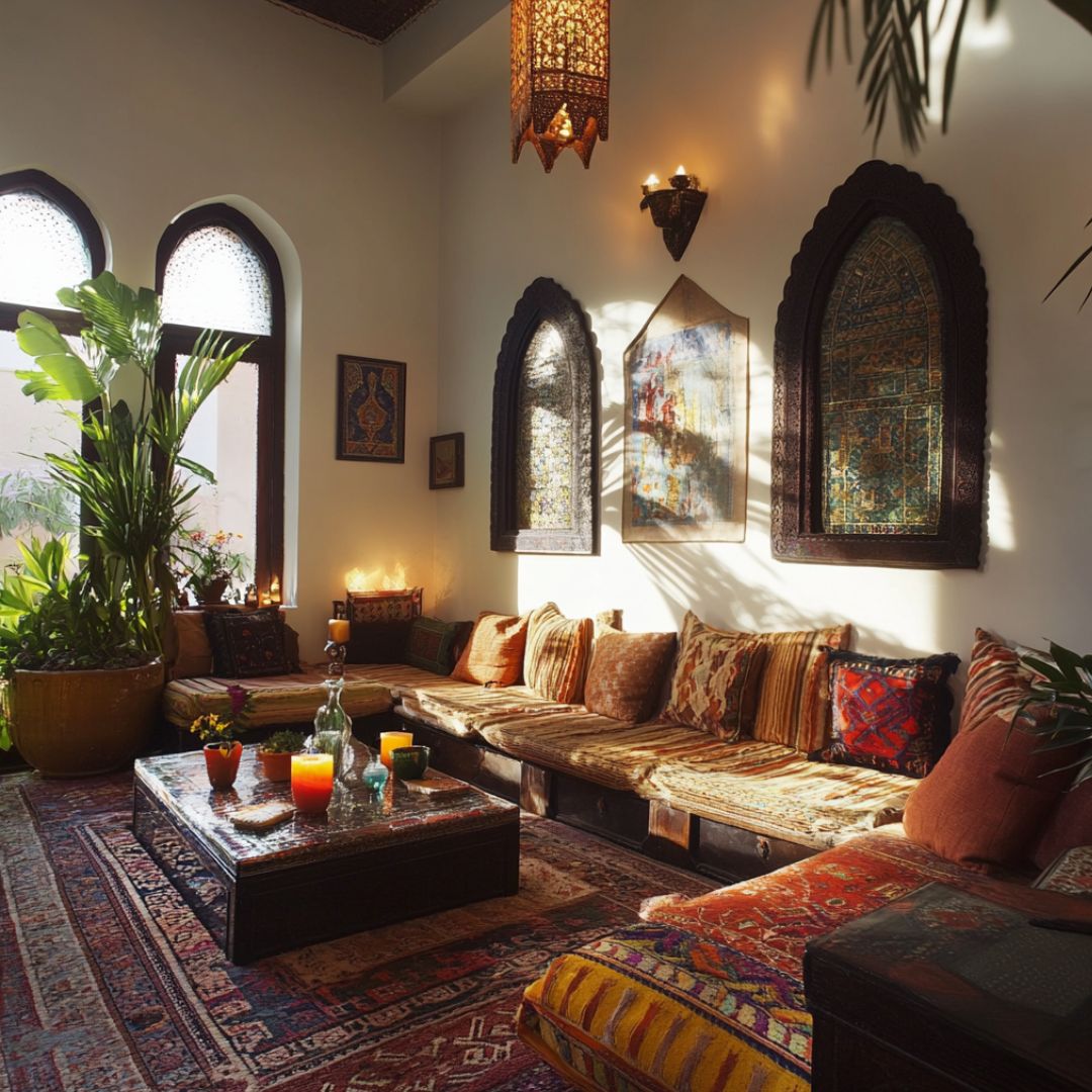 11 Moroccan Living Room Ideas: Transform Your Space with Rich Colors ...