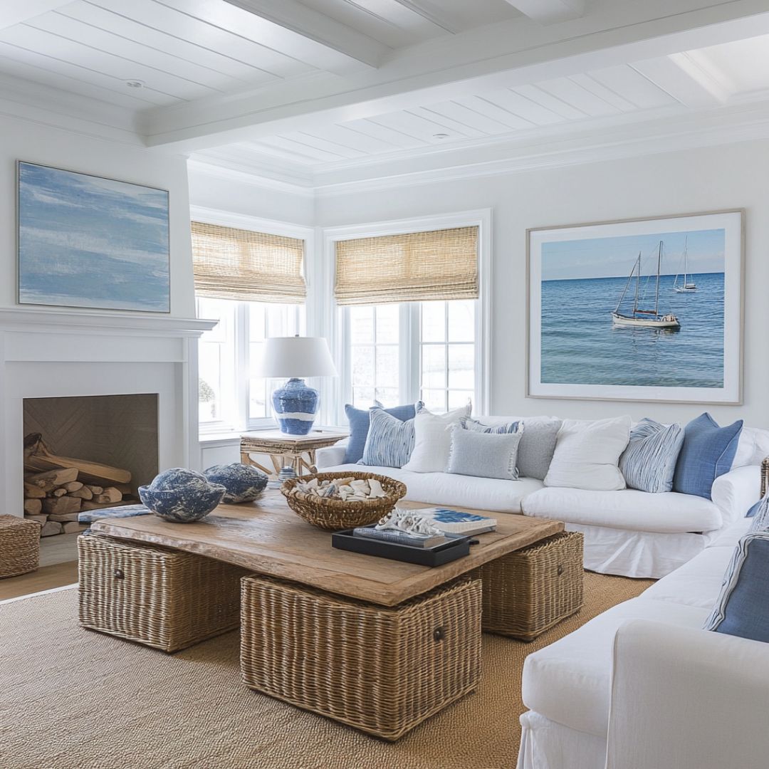 11 Nautical Living Room Ideas: Create a Coastal Retreat with Serenity ...