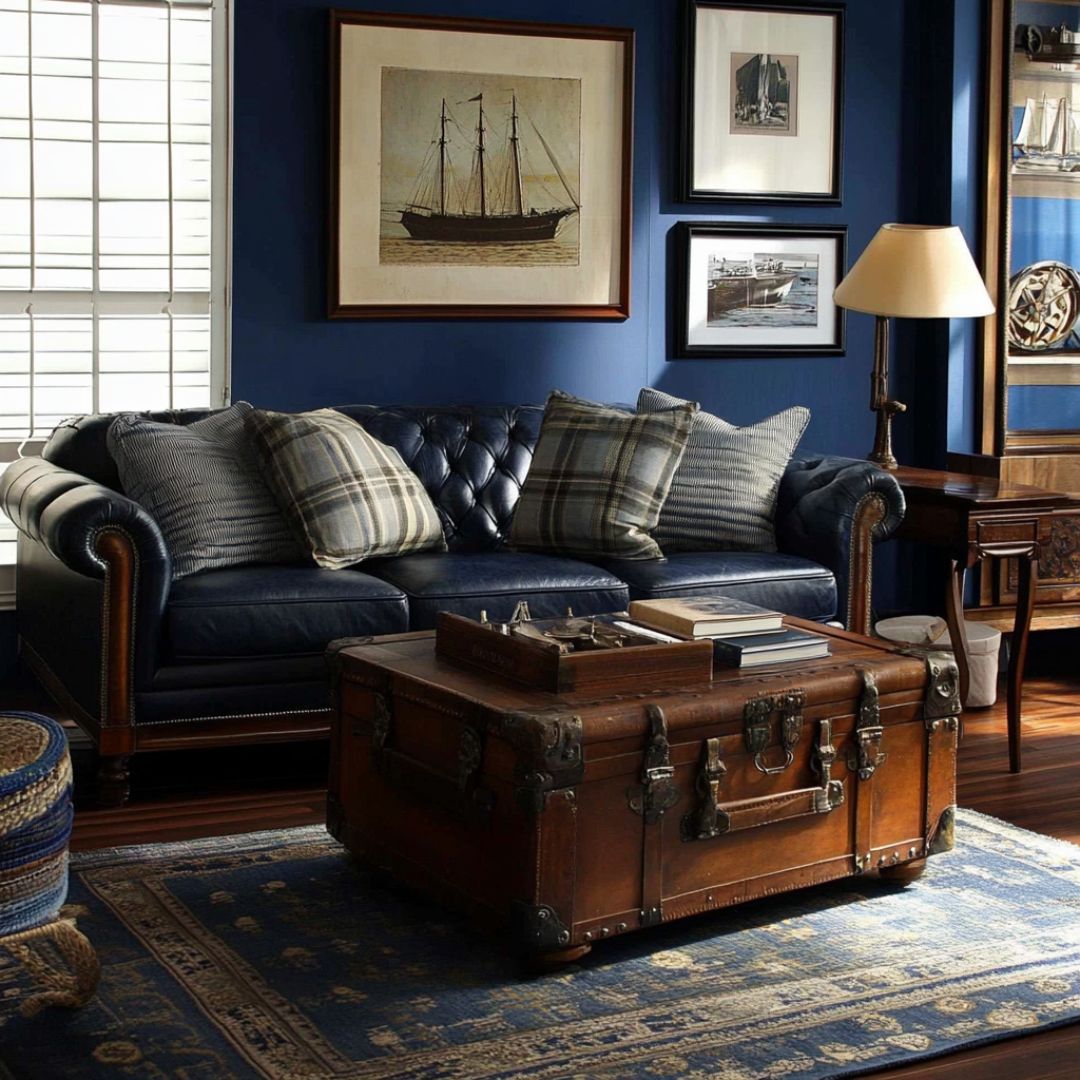 11 Nautical Living Room Ideas: Create a Coastal Retreat with Serenity ...