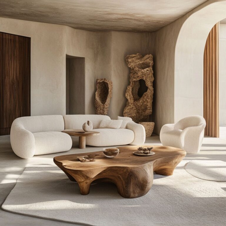 10 Organic Modern Living Room Ideas: Create a Serene and Sustainable Space | Florgeous