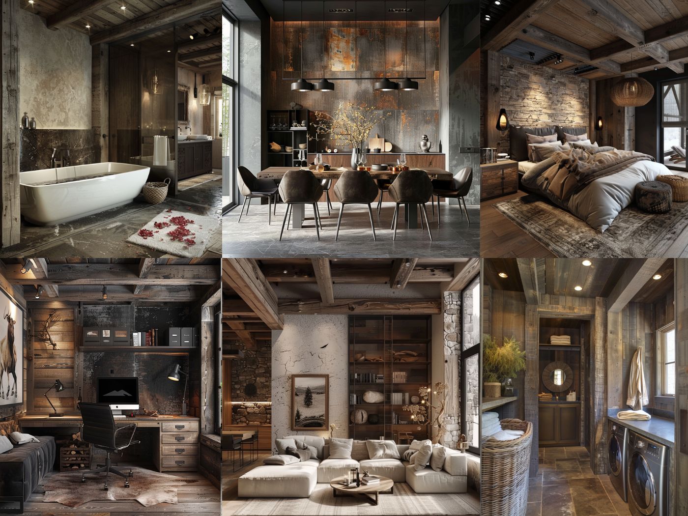 14 Rustic Modern Interior Design Ideas: Cozy and Sophisticated Living ...