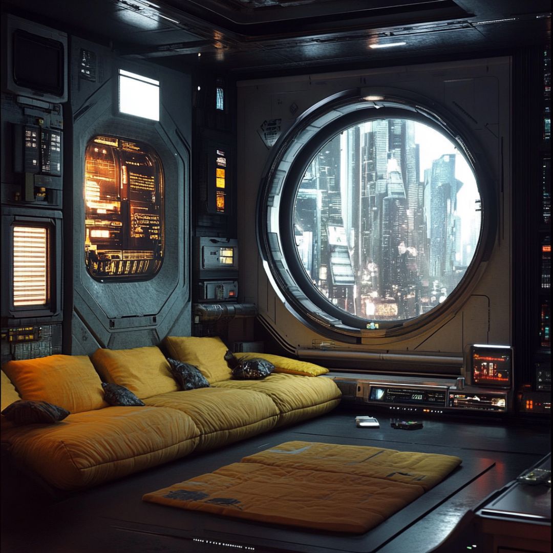 11 Cyberpunk Living Room Ideas: Transform Your Space with Futuristic ...