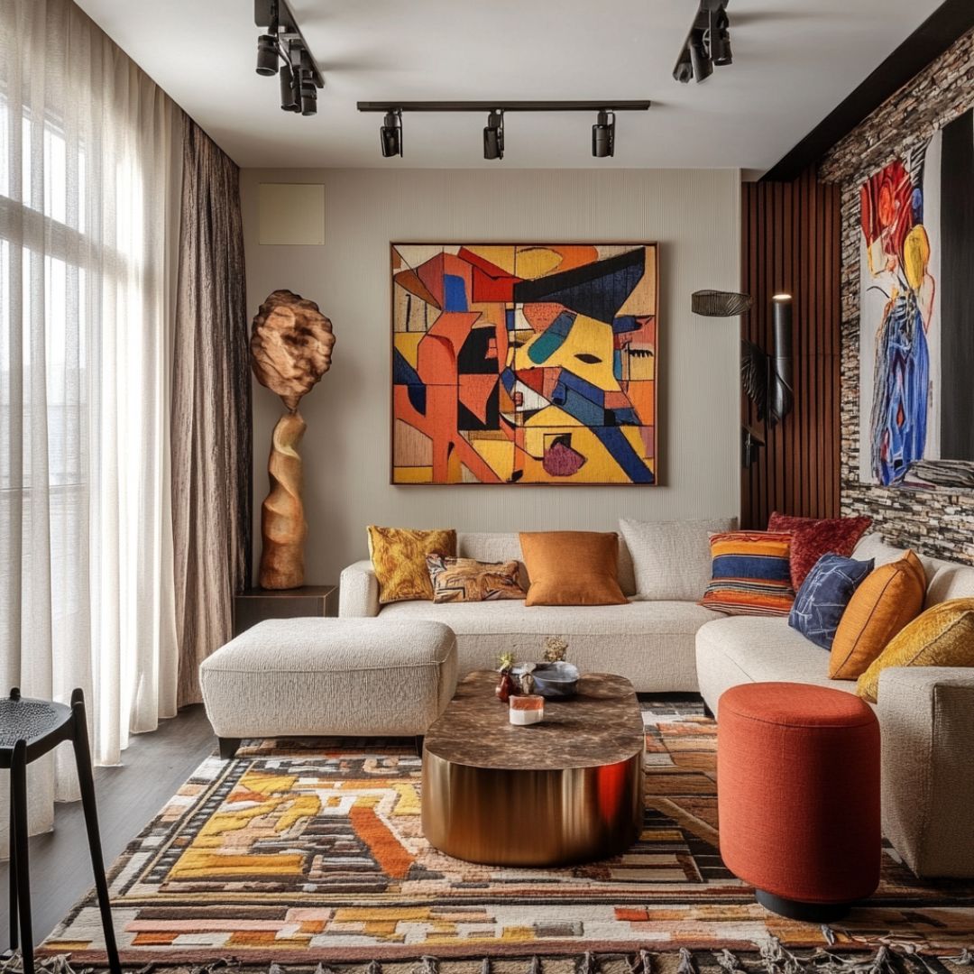 12 Eclectic Living Room Ideas: Transform Your Space with Color, Texture ...