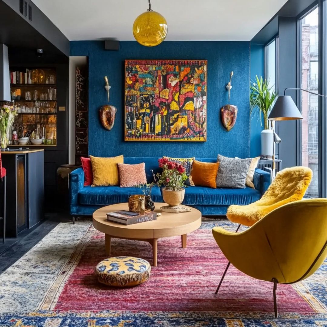 12 Eclectic Living Room Ideas: Transform Your Space with Color, Texture ...