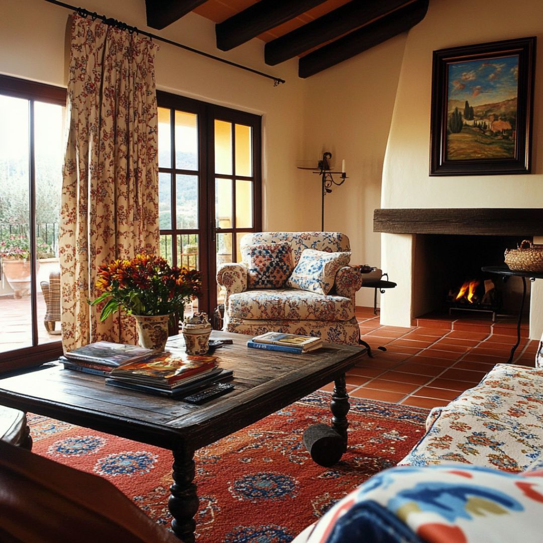 10 Spanish Living Room Ideas: Create a Cozy, Vibrant Space with Rustic ...
