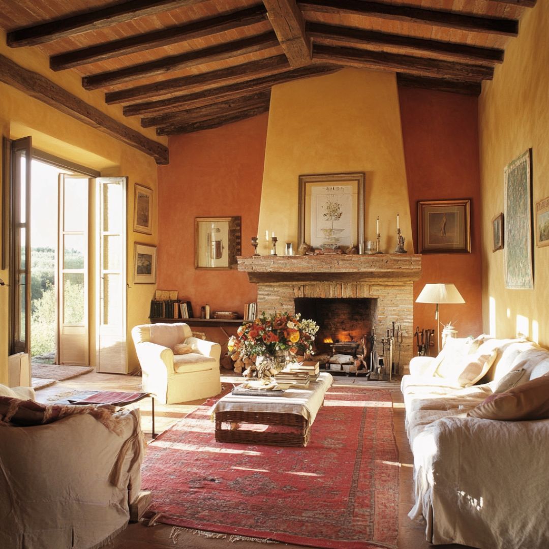 10 Tuscan Living Room Ideas: Create a Cozy Rustic Retreat with Style ...