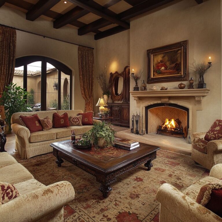 10 Tuscan Living Room Ideas: Create a Cozy Rustic Retreat with Style ...