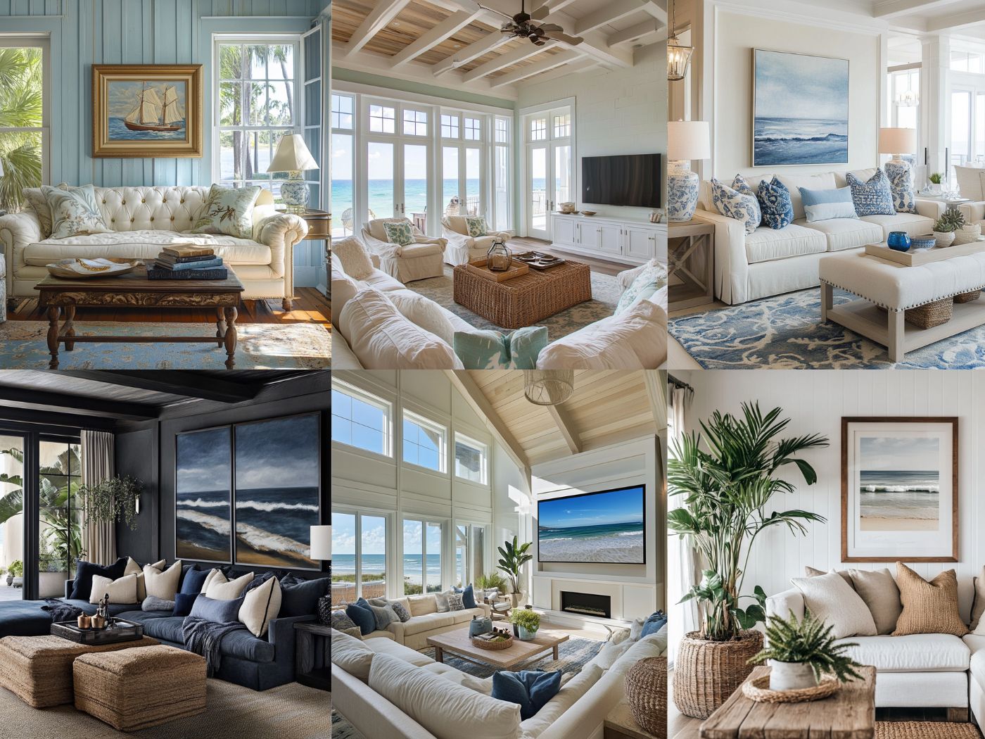 11 Coastal Living Room Ideas: Transform Your Space into a Seaside Haven | Florgeous