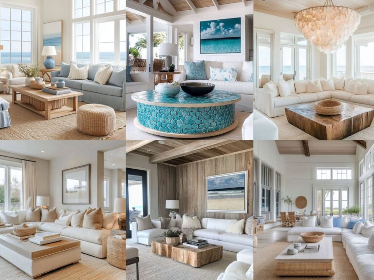11 Coastal Modern Living Room Ideas: Create a Serene Beach-Inspired Space at Home | Florgeous