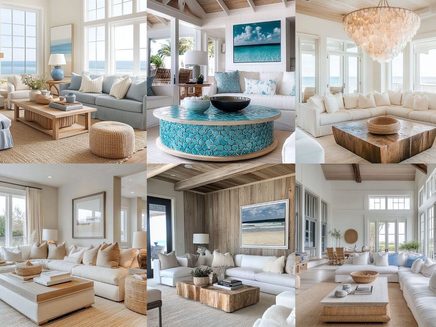 11 Coastal Modern Living Room Ideas: Create a Serene Beach-Inspired Space at Home | Florgeous