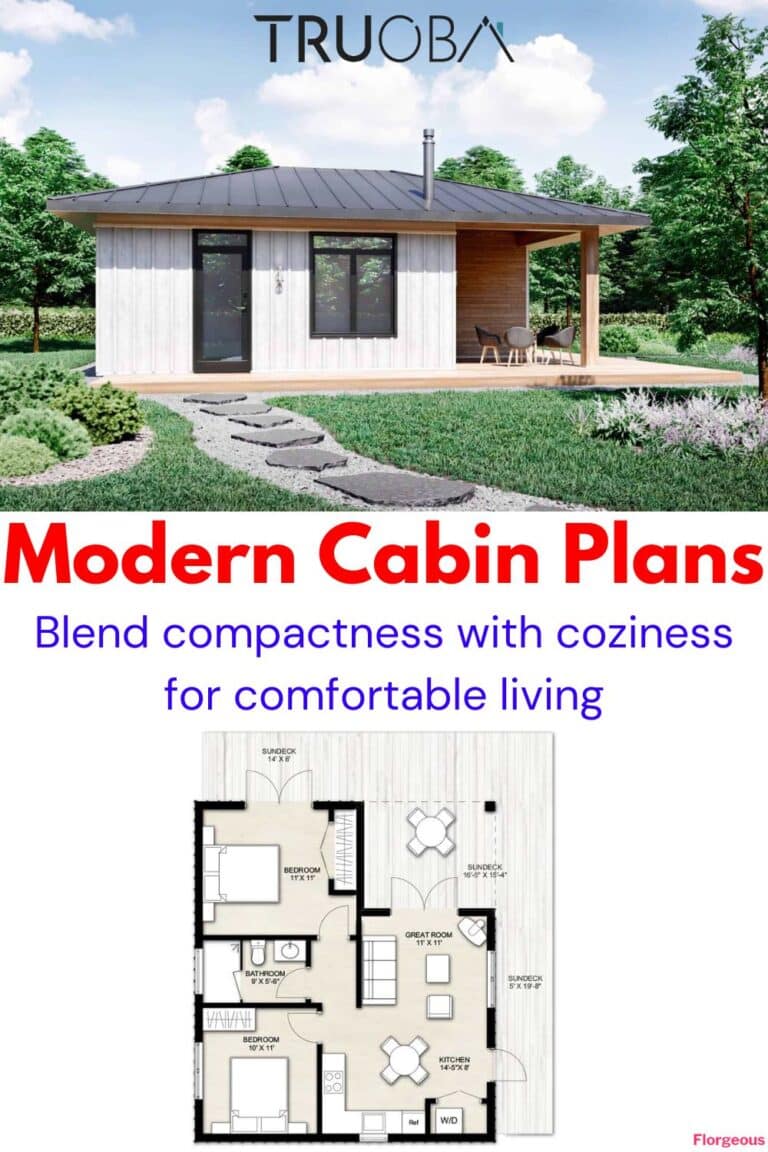 Top 18 Modern Cabin Plans: Blending Rustic Charm with Contemporary ...