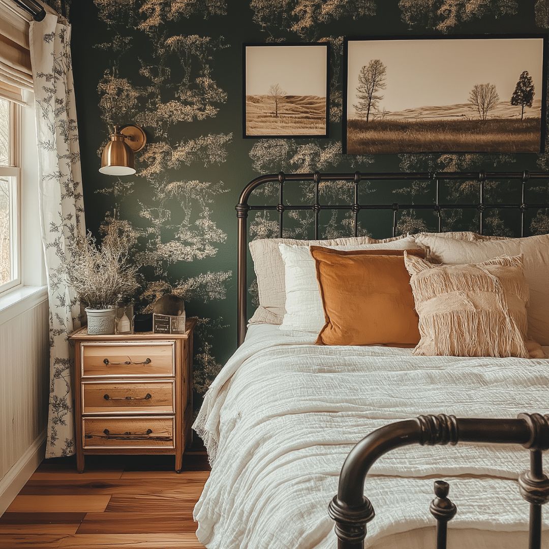 11 Stunning Bedroom Accent Wall Ideas: From Paint to Paneling (2024 ...