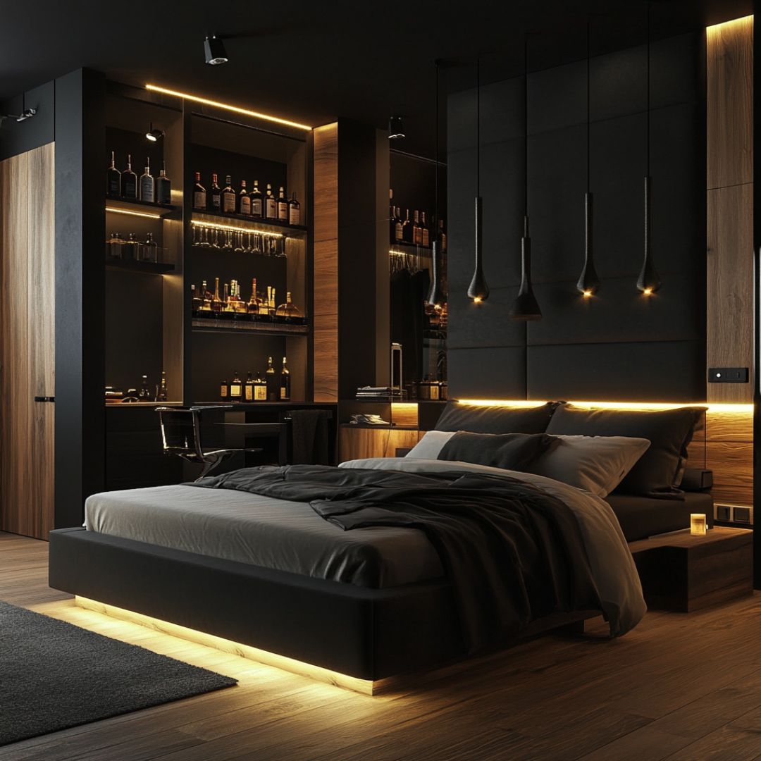 12 Stunning Black Bedroom Ideas: Transform Your Space into a Luxurious ...