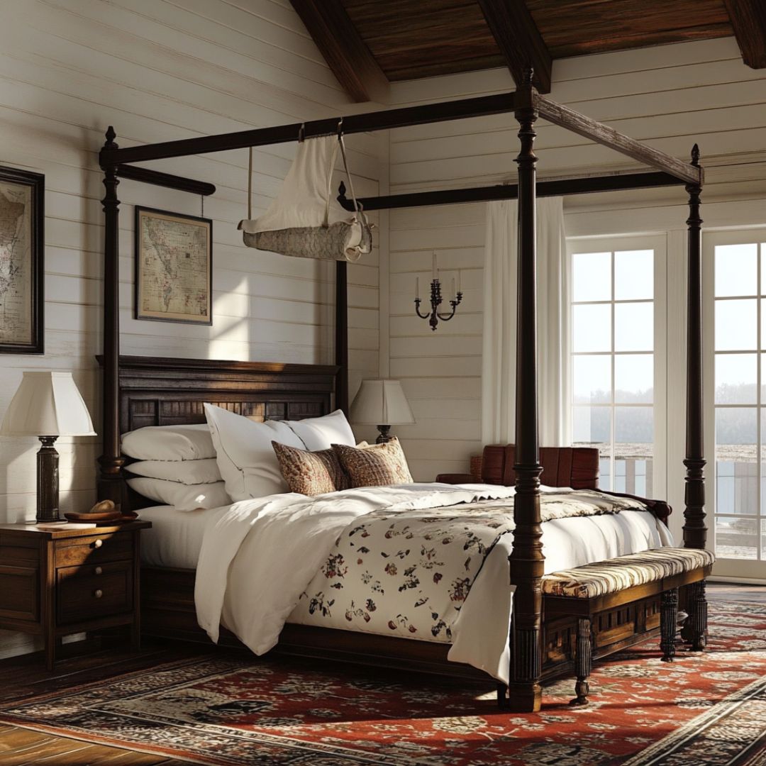 11 Elegant Colonial Bedroom Ideas: Create a Traditional Master Suite with Timeless Charm | Florgeous