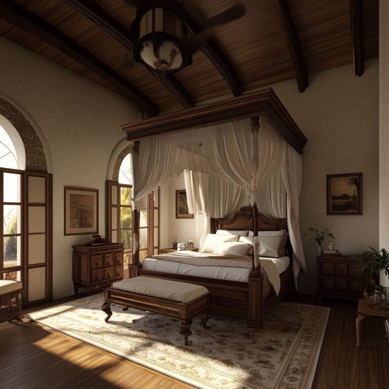 11 Elegant Colonial Bedroom Ideas: Create a Traditional Master Suite ...
