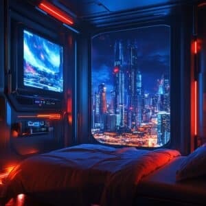 10 Mind-Blowing Cyberpunk Bedroom Ideas: Transform Your Space into a ...