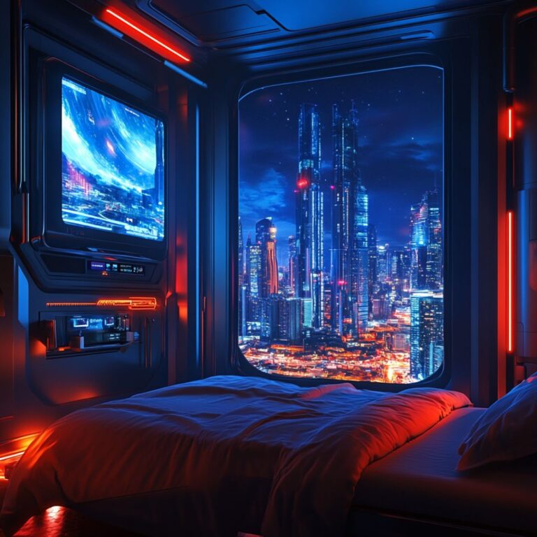 10 Mind-Blowing Cyberpunk Bedroom Ideas: Transform Your Space into a ...