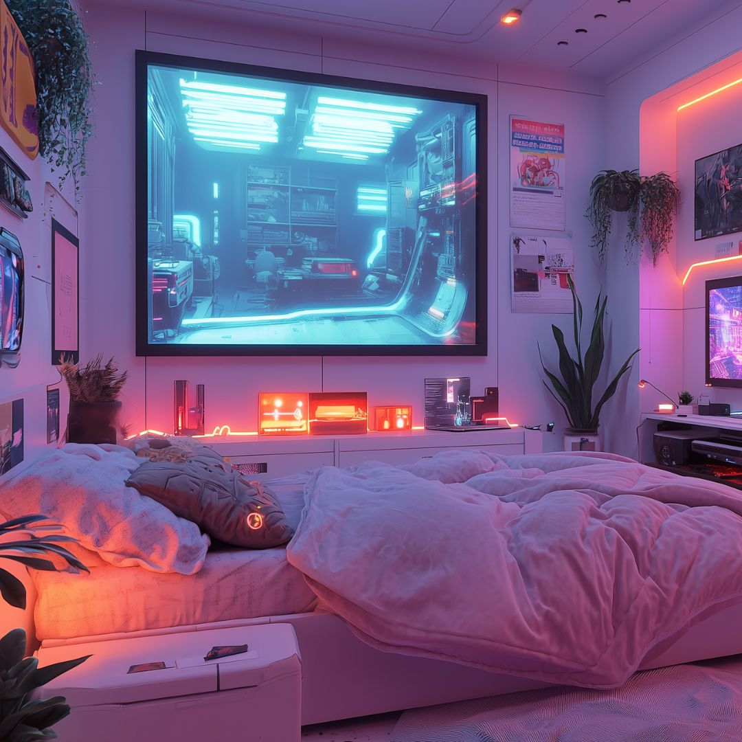 10 Mind-Blowing Cyberpunk Bedroom Ideas: Transform Your Space into a ...