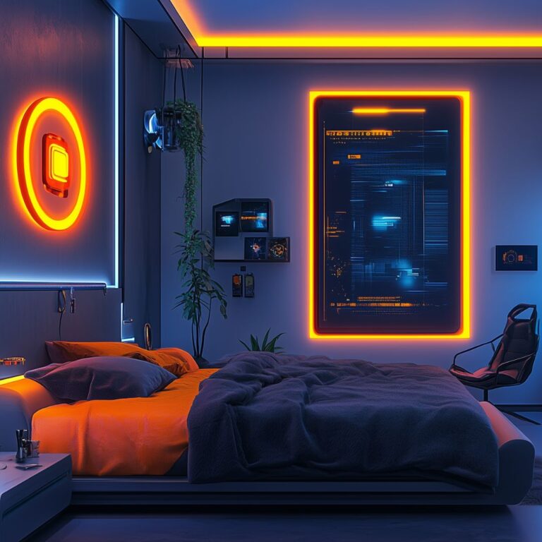 10 Mind-Blowing Cyberpunk Bedroom Ideas: Transform Your Space into a ...