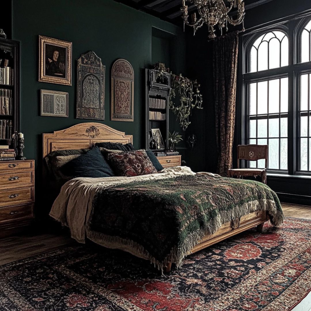 10 Dark Academia Bedroom Ideas: Create Your Moody & Literary Sanctuary ...