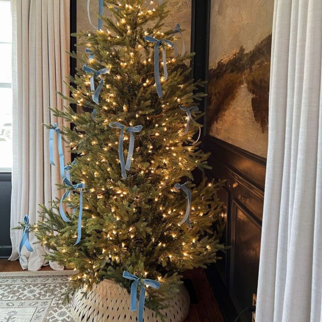 13 Rustic Farmhouse Christmas Tree Decorations for a Cozy Holiday Home ...