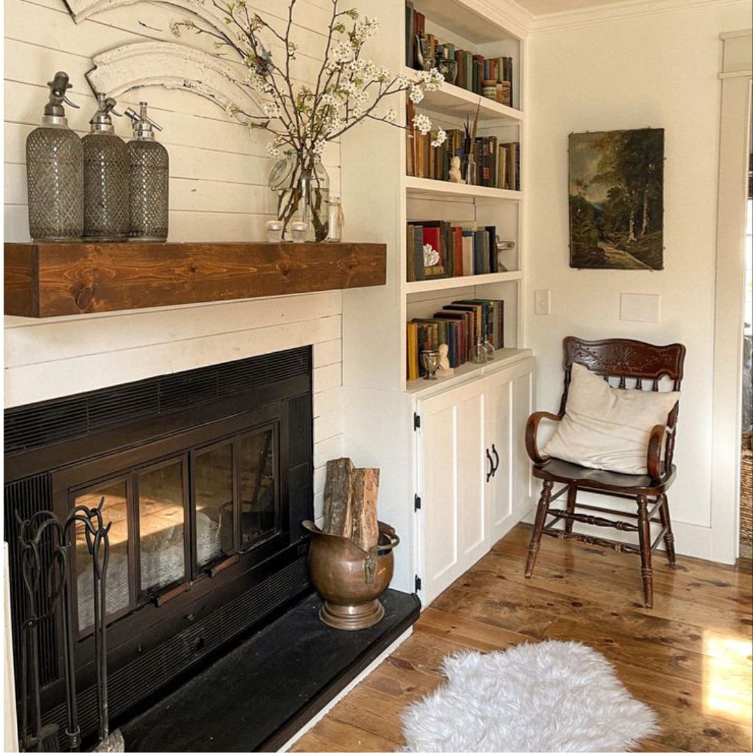 11 Cozy Farmhouse Fireplace Ideas to Transform Your Living Room | Florgeous