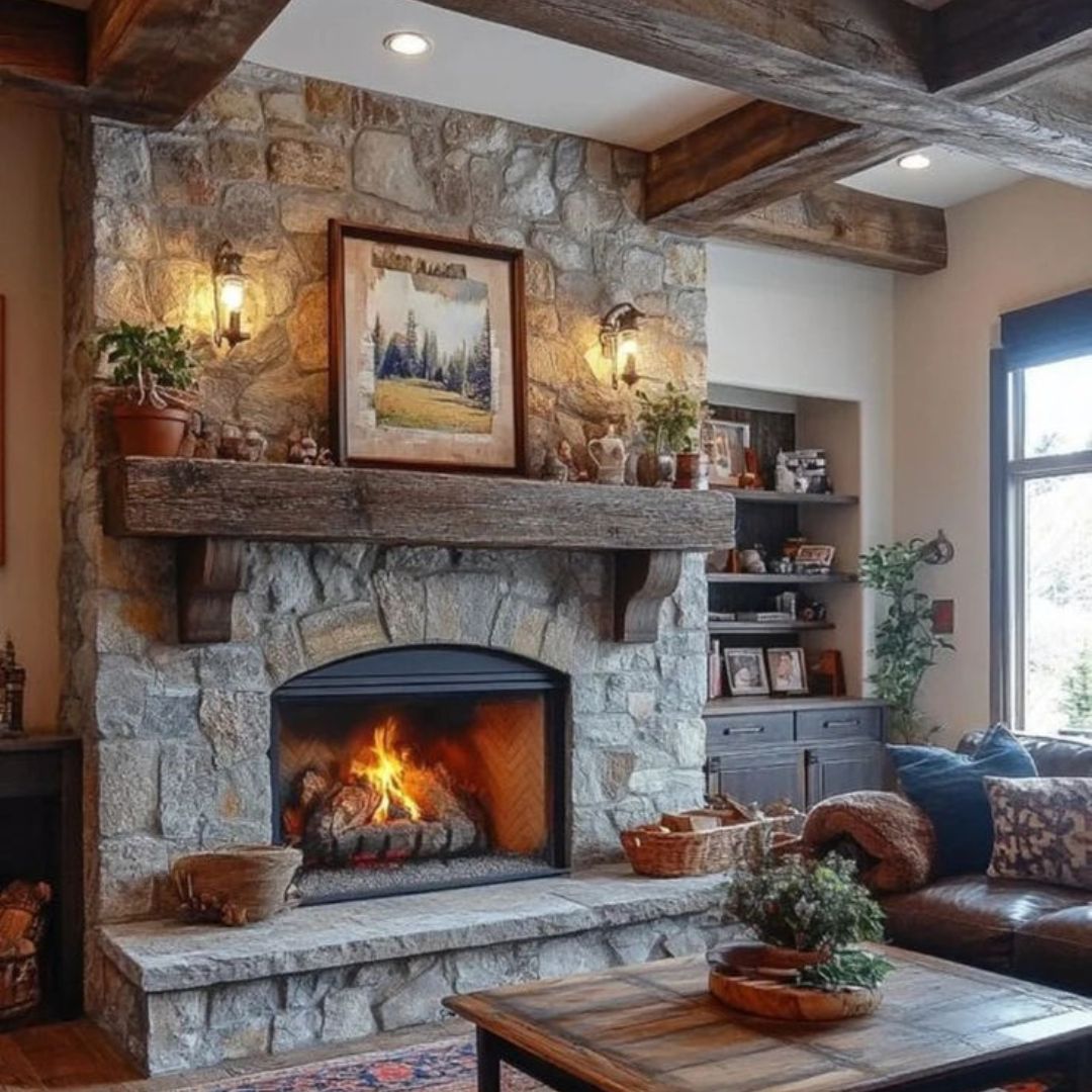 11 Cozy Farmhouse Fireplace Ideas to Transform Your Living Room | Florgeous