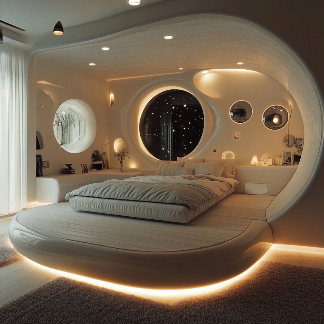 10 Futuristic Bedroom Ideas: Transform Your Space with Smart Tech and Modern Design | Florgeous