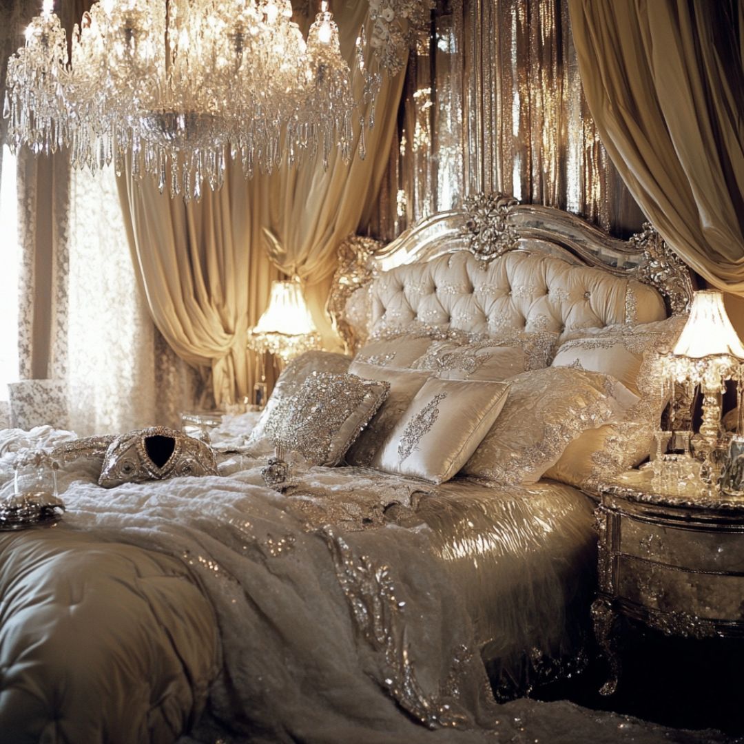 10 Luxurious Glam Bedroom Ideas That'll Transform Your Space Into A Dreamy Sanctuary | Florgeous
