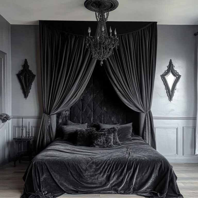 10 Dramatic Gothic Bedroom Ideas: Create Your Dark Romantic Sanctuary ...