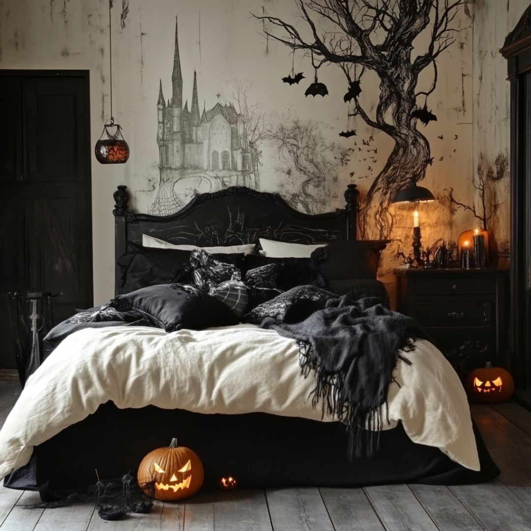 10 Spooky Halloween Bedroom Ideas: Transform Your Space Into a Haunted ...