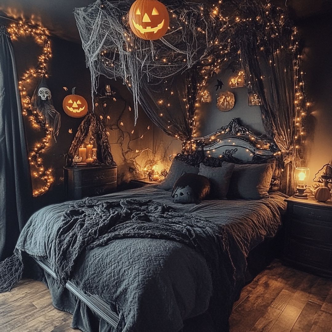 10 Spooky Halloween Bedroom Ideas: Transform Your Space Into a Haunted ...