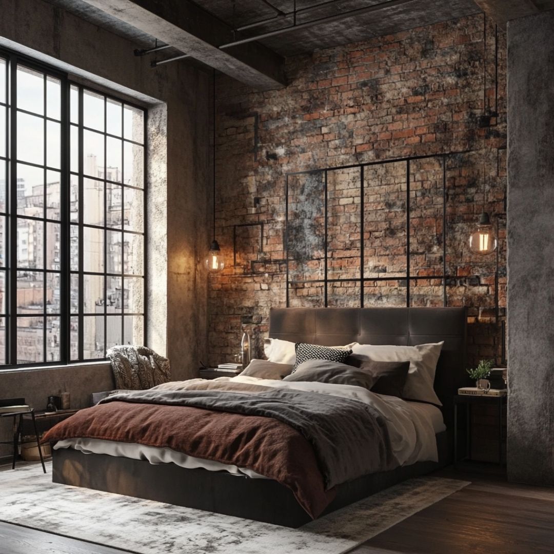 11 Industrial Bedroom Ideas: Transform Your Space with Raw Urban Style ...