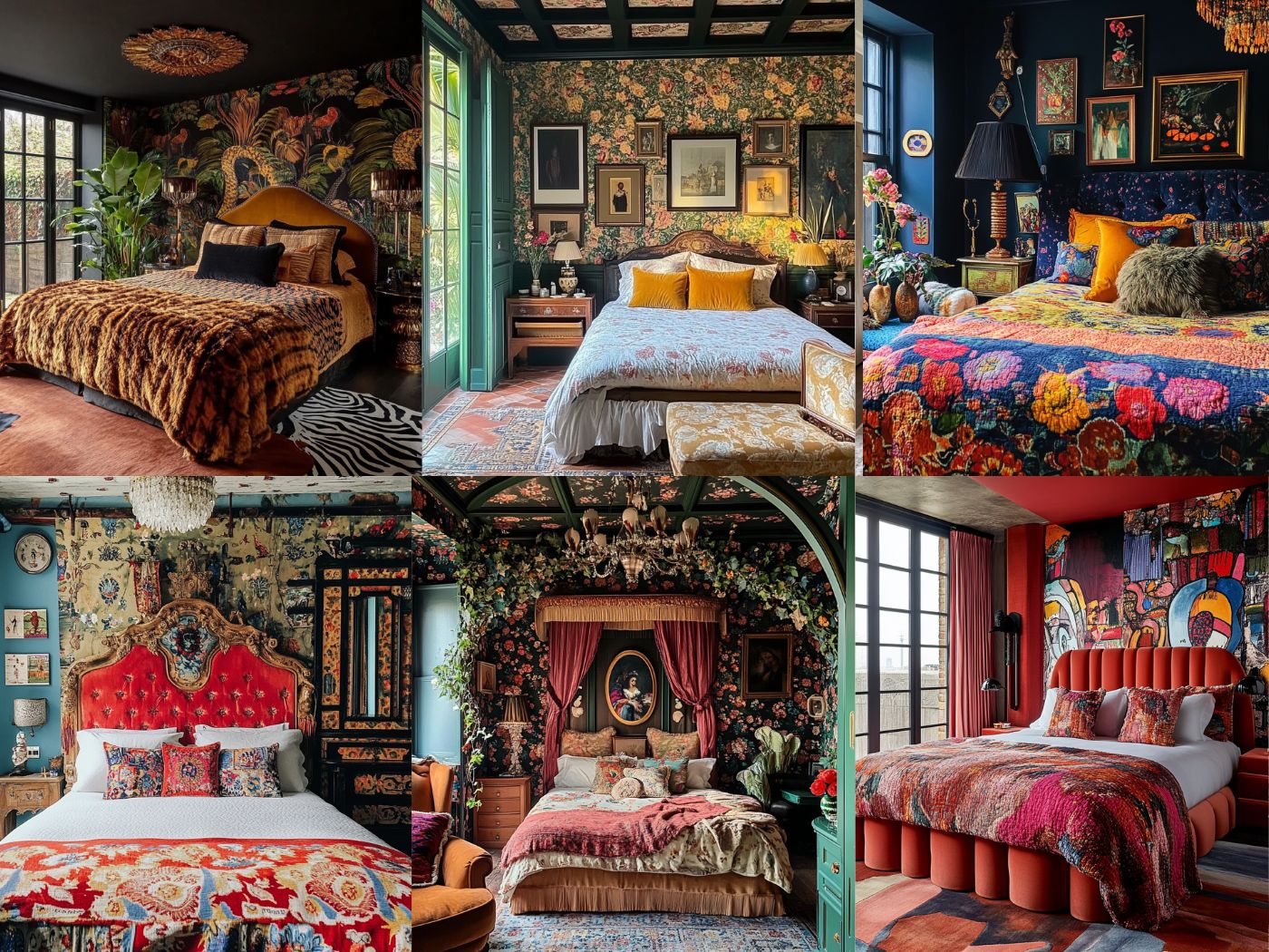11 Stunning Maximalist Bedroom Ideas: Transform Your Space into a Bold ...
