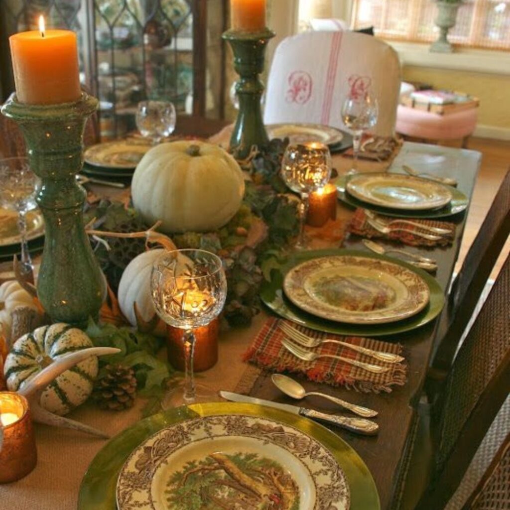 13 Elegant Thanksgiving Table Setting Ideas That Will Wow Your Guests ...