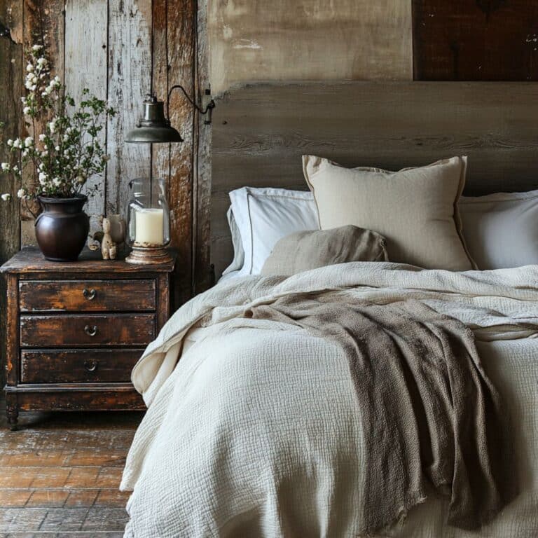 10 Cozy Rustic Bedroom Ideas: Transform Your Space with Natural Charm ...