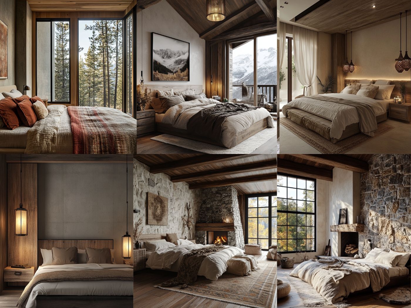 11 Rustic Modern Bedroom Ideas That Blend Cozy and Contemporary Style ...