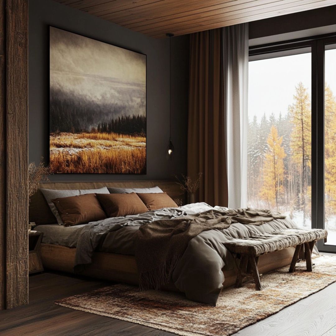11 Rustic Modern Bedroom Ideas That Blend Cozy and Contemporary Style ...