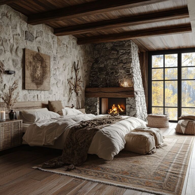 11 Rustic Modern Bedroom Ideas That Blend Cozy and Contemporary Style ...