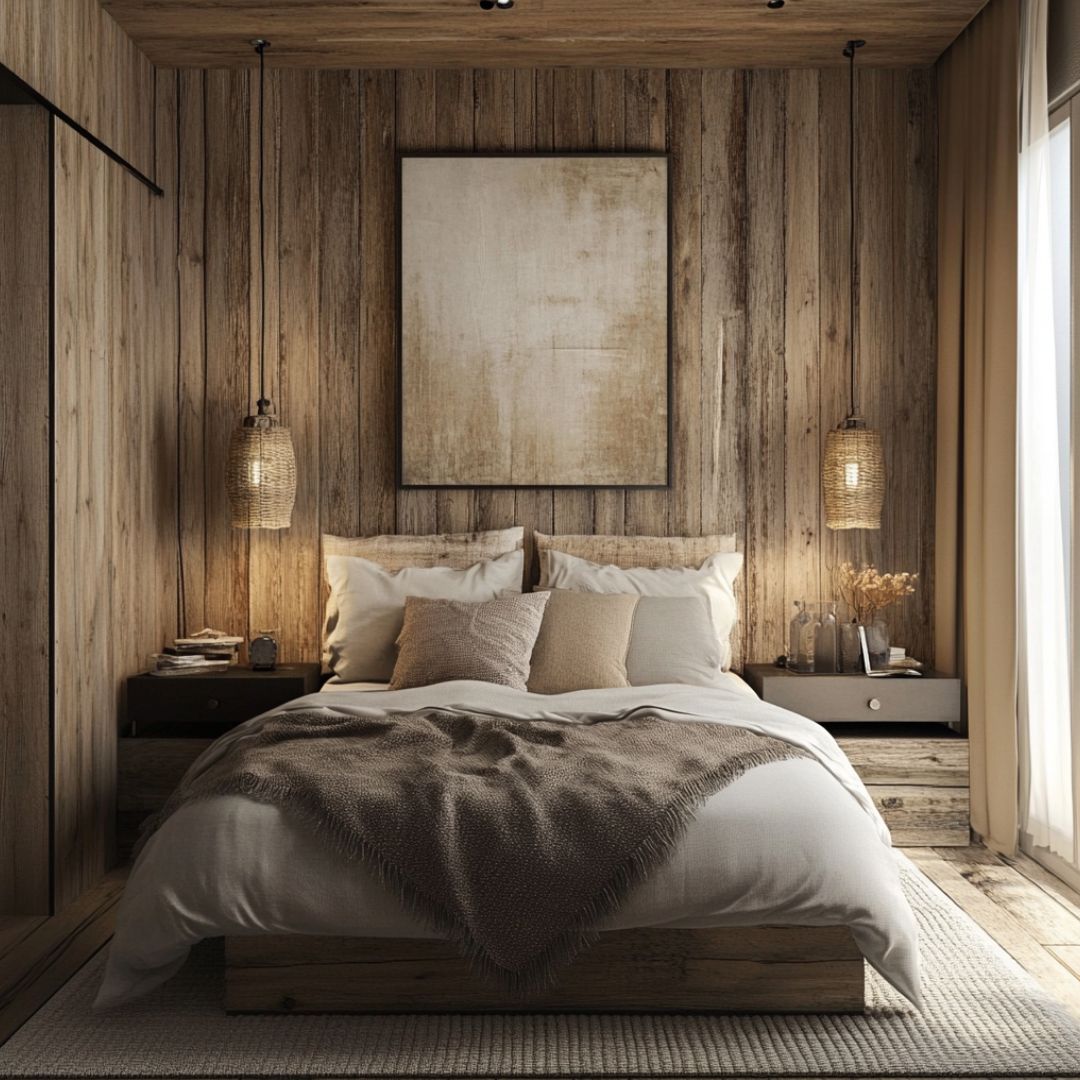 11 Rustic Modern Bedroom Ideas That Blend Cozy and Contemporary Style ...