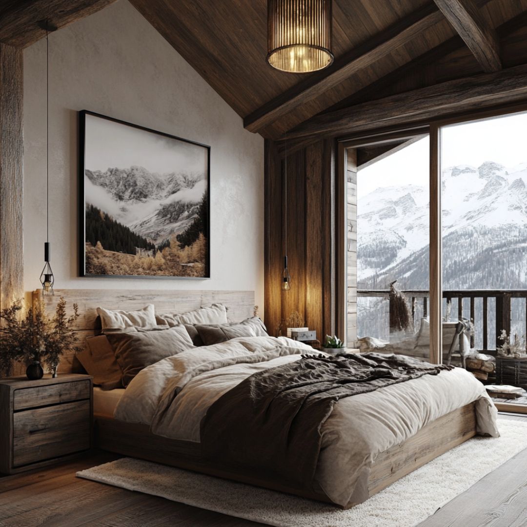 11 Rustic Modern Bedroom Ideas That Blend Cozy and Contemporary Style ...