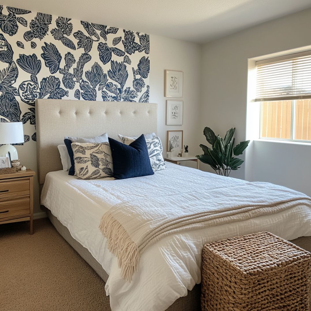 11 Stunning Bedroom Accent Wall Ideas: From Paint to Paneling (2024 ...