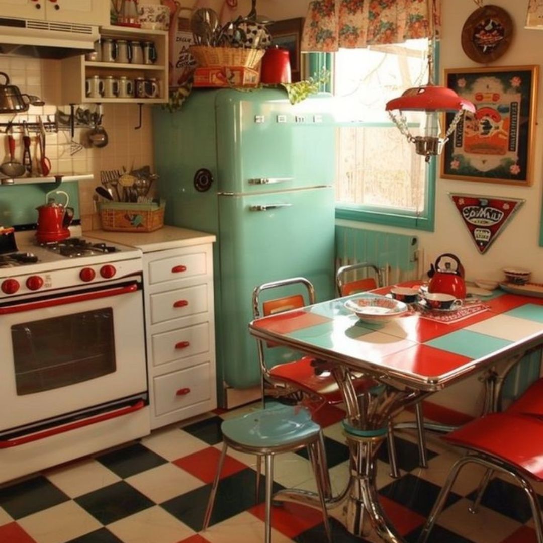 11 Vibrant Kitschy Kitchen Ideas: Transform Your Space with Retro Charm ...