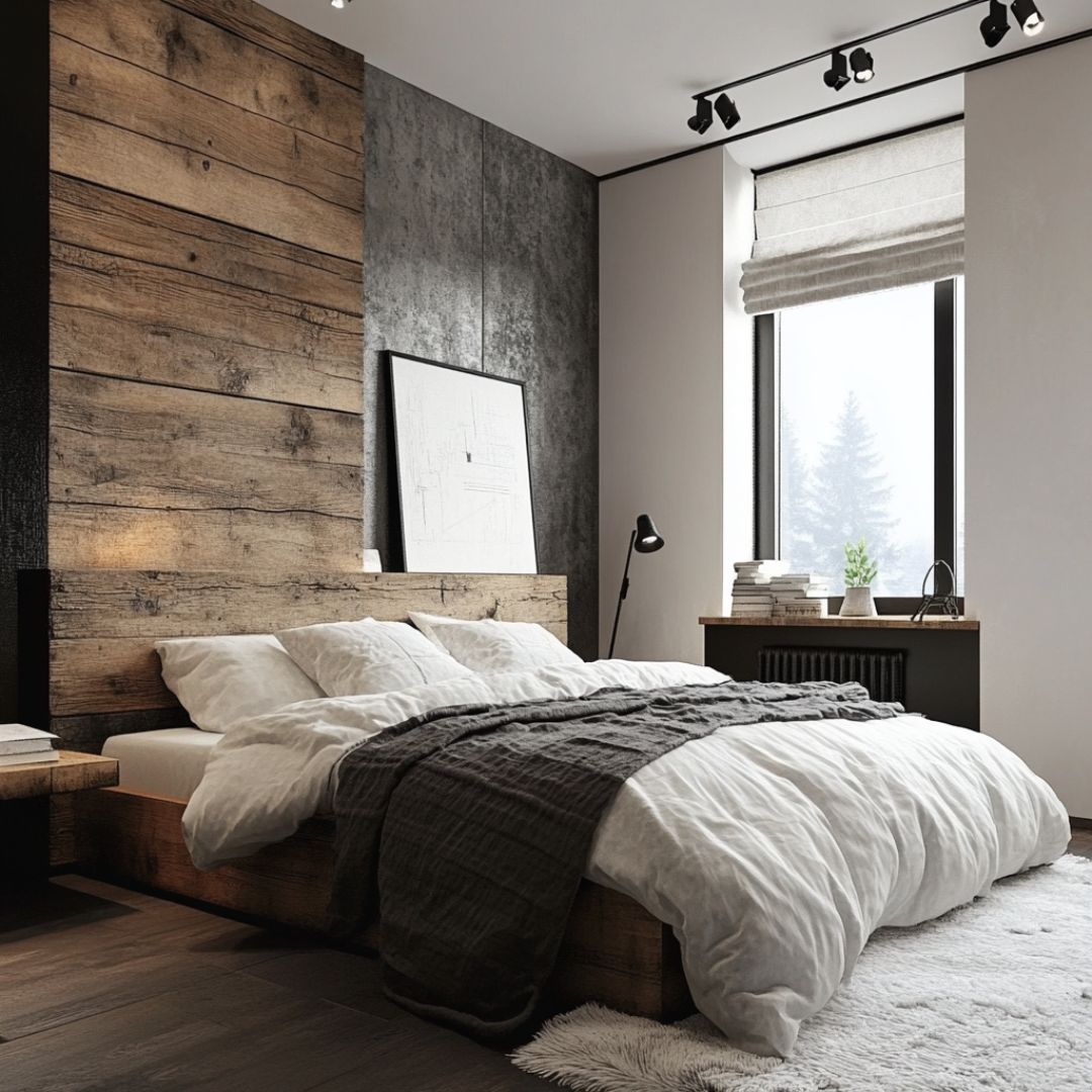 11 Rustic Modern Bedroom Ideas That Blend Cozy and Contemporary Style ...