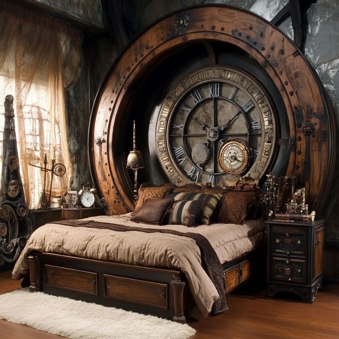 10 Epic Steampunk Bedroom Ideas: Transform Your Space Into a Victorian-Industrial Dream | Florgeous